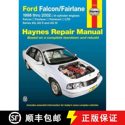 【3-4周达】Ford Falcon, Fairlane, Fairmont & Ltd (98 - 02) [9781563925498]