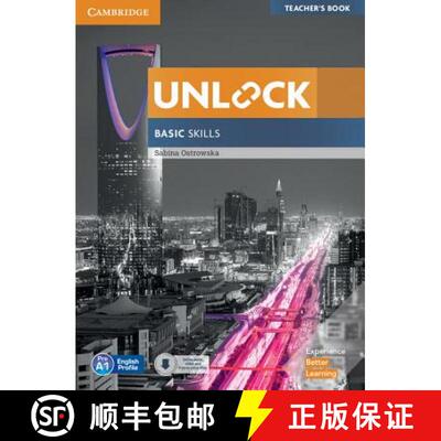 【3-4周达】剑桥初中教材 Unlock Basic Skills Teacher's Book with Downloadable Audio and Video and Pres... [9781316636480]