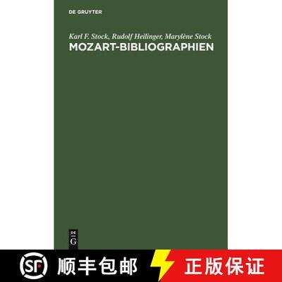 【3-4周达】精装 Mozart-Bibliographien / Mozart Bibliographies: Selbstandige und versteckte Bibliograp... [9783598117558]