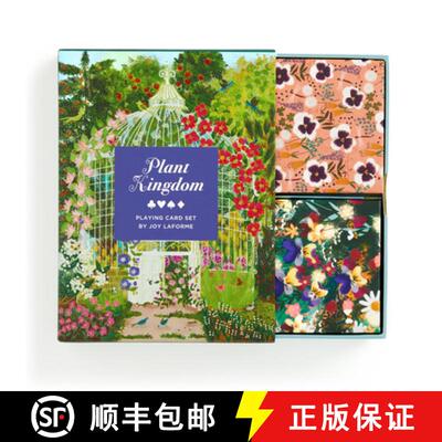 【3-4周达】Joy Laforme Plant Kingdom Playing Card Set [9780735381360]