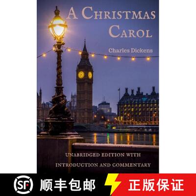 【3-4周达】A Christmas Carol  :  unabridged edition with introduction and commentary [9780244393311]