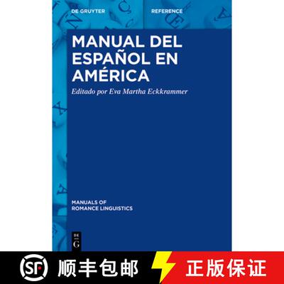 【3-4周达】精装 Manual del español en América [9783110332780]