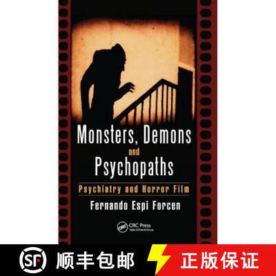 【3-4周达】精装 Monsters, Demons and Psychopaths: Psychiatry and Horror Film [9781138461581]