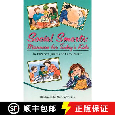 【3-4周达】Social Smarts: Manners for Today's Kids [9780395813126]