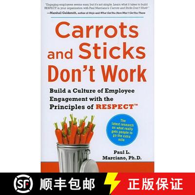 【3-4周达】精装 Carrots and Sticks Don't Work: Build a Culture of Employee Engagement with the Princi... [9780071714013]