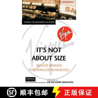【3-4周达】It's Not About Size : Bigger Brands for Smaller Businesses [9780753522882]