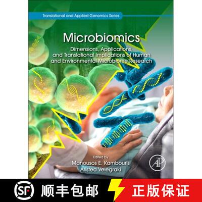 【3-4周达】Microbiomics: Dimensions, Applications, and Translational Implications of Human and Enviro... [9780128166642]