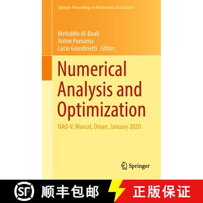 【3-4周达】Numerical Analysis and Optimization: NAO-V, Muscat, Oman, January 2020 (1st ed. 2021) (1st... [9783030720391]