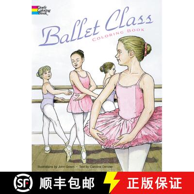 预订 Ballet Class Coloring Book [9780486296388]