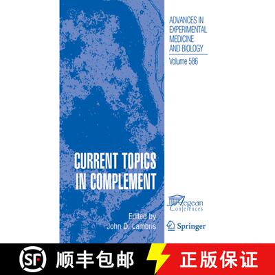【3-4周达】精装 Current Topics in Complement [9780387322315]