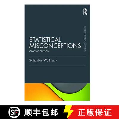 【3-4周达】Statistical Misconceptions : Classic Edition [9781138120075]