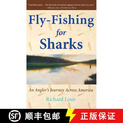 【3-4周达】Fly-Fishing for Sharks: An Angler's Journey Across America [9780743200257]