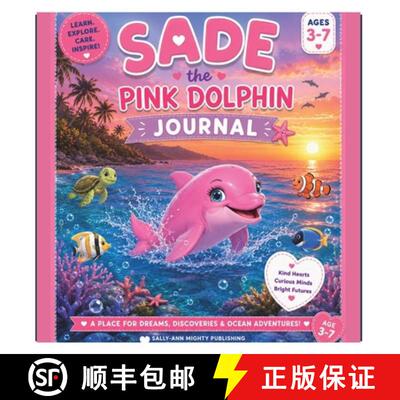 【3-4周达】Sade the Pink Dolphin Journal [9781996953204]
