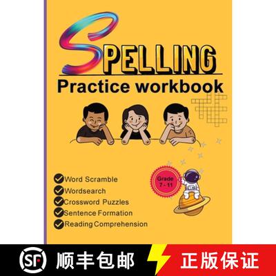 【3-4周达】Spelling Practice Workbook: Building Spelling Skills of Tier Two Academic Words Part -1 [9781914419379]