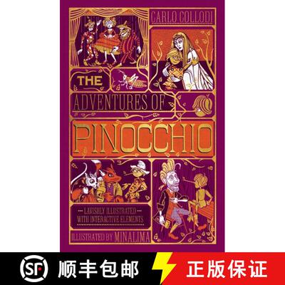 The Adventures of Pinocchio (MinaLima Edition): (Ilustrated with Interactive Elements) [9780062905277]