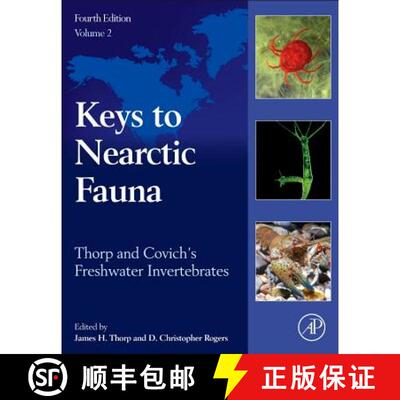 【3-4周达】Thorp and Covich's Freshwater Invertebrates: Keys to Nearctic Fauna (Revised) [9780123850287]