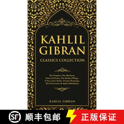 【3-4周达】精装 Kahlil Gibran Classics Collection: The Prophet, The Madman, Sand and Foam, The Broken... [9789355227263]