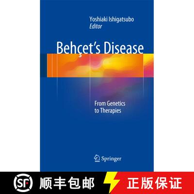【3-4周达】Behçet's Disease : From Genetics to Therapies [9784431544869]