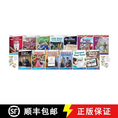 预订 Understanding American Voting, Elections, and Roles and Responsibilities 13-Book Set Plus 2-Card... [9798330903603]