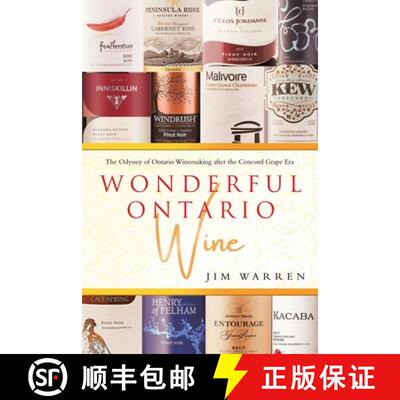 【3-4周达】Wonderful Ontario Wine: The Odyssey of Ontario Winemaking after the Concord Grape Era [9780228885436]