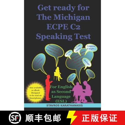 【3-4周达】Get ready for The Michigan ECPE C2 Speaking Test: For English as Second Language (ESL) [9786188422391]