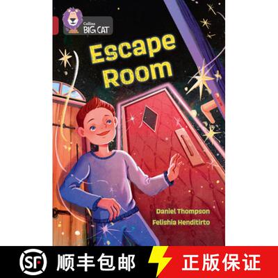 【3-4周达】Collins Big Cat - Escape Room: Band 14/Ruby [9780008701789]