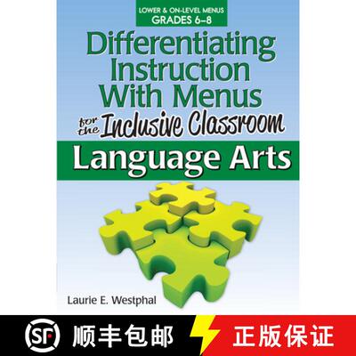 【3-4周达】Differentiating Instruction with Menus for the Inclusive Classroom Language Arts: Lower & ... [9781593639631]