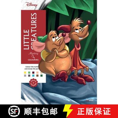 【3-4周达】Mystery Colouring - Small Creatures [9782017378341]
