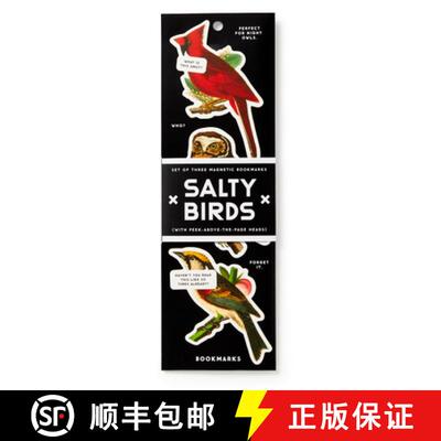 【3-4周达】Salty Birds Magnetic Bookmark Set [9780735386914]