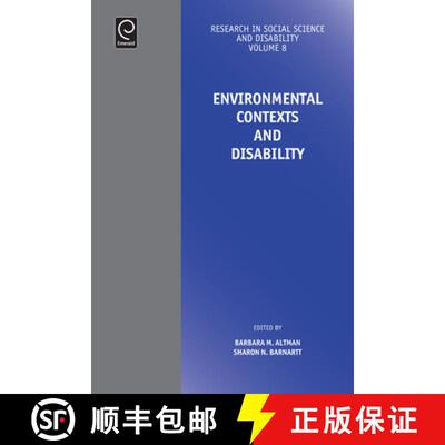 【3-4周达】精装 Environmental Contexts and Disability [9781784412630]