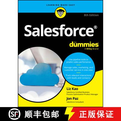 【3-4周达】Salesforce For Dummies, 8th Edition [9781394231669]