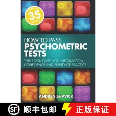 【3-4周达】How To Pass Psychometric Tests 3rd Edition: This Book Gives You Information, Confidence an... [9781845284473]
