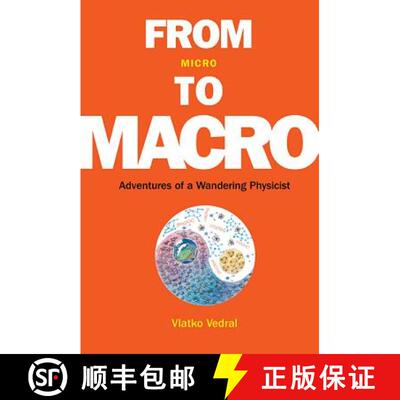 【3-4周达】FROM MICRO TO MACRO: ADVENTURES OF A WANDERING PHYSICIST [9789813231405]