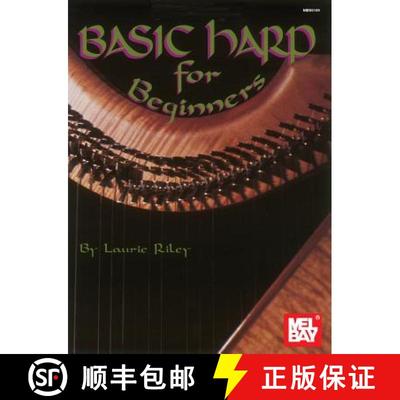 【3-4周达】Mel Bay's Basic Harp for Beginners [9780786600212]