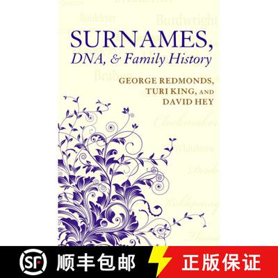 【3-4周达】精装 Surnames, DNA, and Family History [9780199582648]