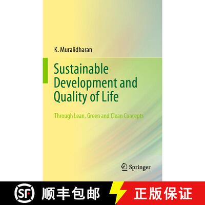 【3-4周达】Sustainable Development and Quality of Life : Through Lean, Green and Clean Concepts [9789811618376]
