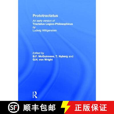 【3-4周达】精装 Prototractatus: An early version of Tractatus Logio-Philosophicus [9780415136679]