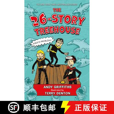 【3-4周达】精装 The 26-Story Treehouse: Pirate Problems! [9781250026910]