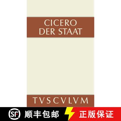 【3-4周达】精装 Der Staat – Lateinisch und deutsch [9783110356205]