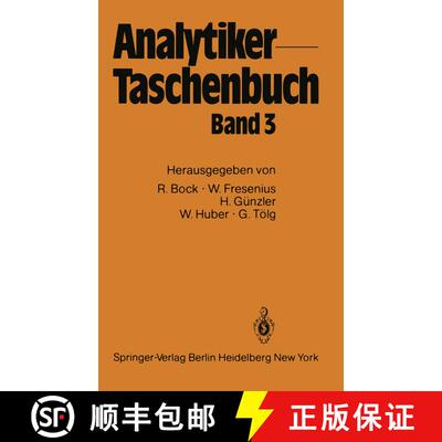 【3-4周达】Analytiker-Taschenbuch [9783642687228]