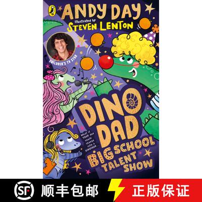 【3-4周达】Dino Dad: Big School Talent Show: Volume 3 [9780241643099]