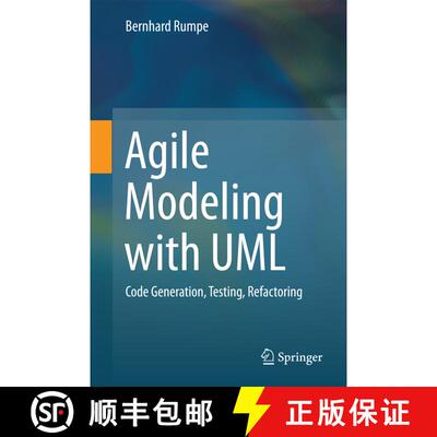 【3-4周达】精装 Agile Modeling with UML : Code Generation, Testing, Refactoring (1st ed. 2017) [9783319588612]