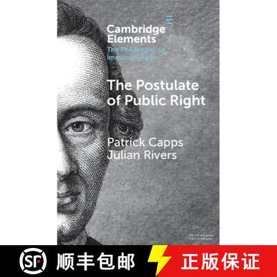 预订 The Postulate of Public Right [9781009180566]