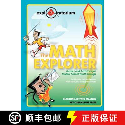 【3-4周达】The Math Explorer: Games and Activities for Middle School Youth Groups [9781559535403]