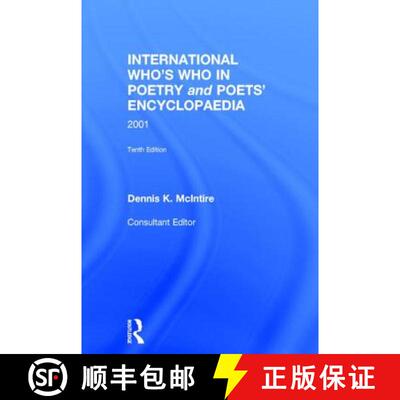 【3-4周达】精装 International Who's Who In Poetry and Poets' Encyclopaedia [9780948875595]