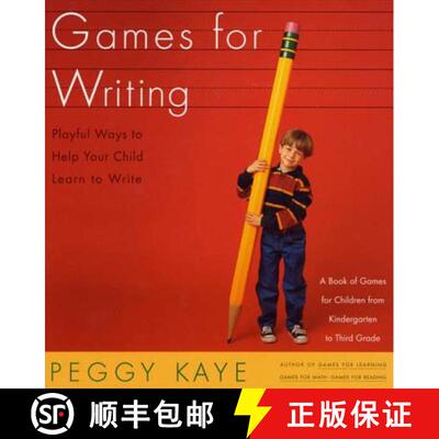 【3-4周达】Games for Writing: Playful Ways to Help Your Child Learn to Write [9780374524272]