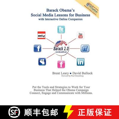 【3-4周达】Barack Obama's Social Media Lessons For Business [9780578008028]