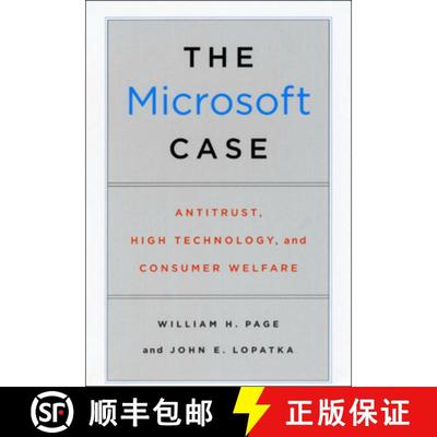 【3-4周达】The Microsoft Case – Antitrust, High Technology, and Consumer Welfare [9780226644646]