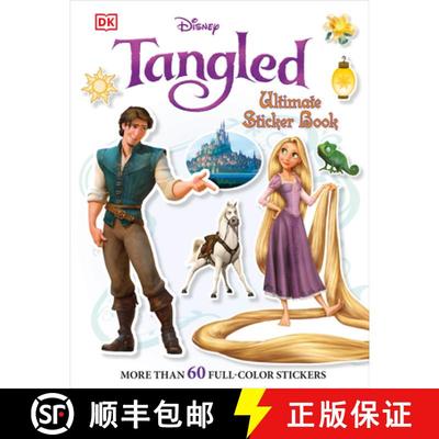 【3-4周达】Ultimate Sticker Book: Tangled: More Than 60 Reusable Full-Color Stickers [9780756666873]