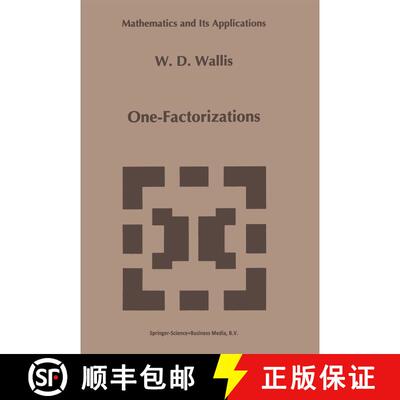 【3-4周达】One-Factorizations [9780792343233]